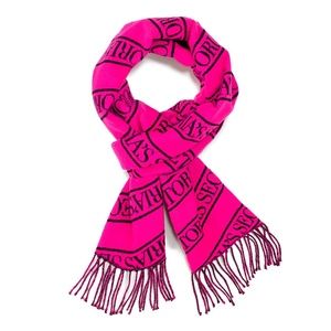 Victoria's Secret | Accessories | Victorias Secret Woven Logo Scarf ...